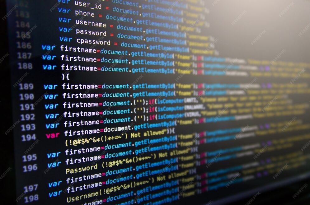 Premium Photo | Desktop source code and Wallpaper by Computer language ...