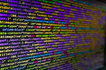 Premium Photo | Desktop source code and wallpaper by computer language ...