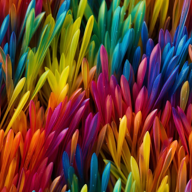 Premium Photo | Detailed photograph of rainbow Grass seamless image Premium Photo | Detailed photograph of rainbow Grass seamless image