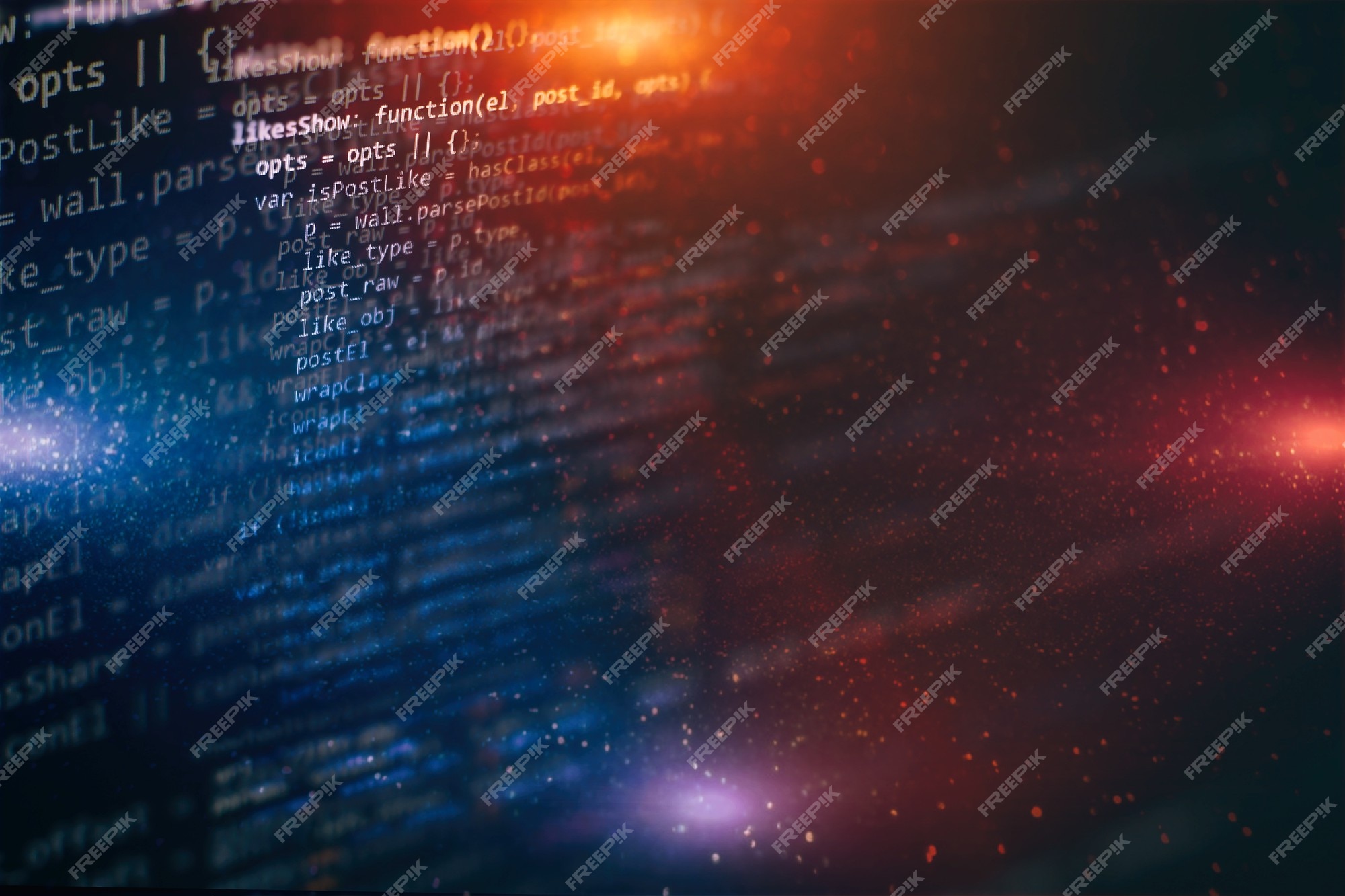 Premium Photo Developer Programming Code Abstract Computer Script