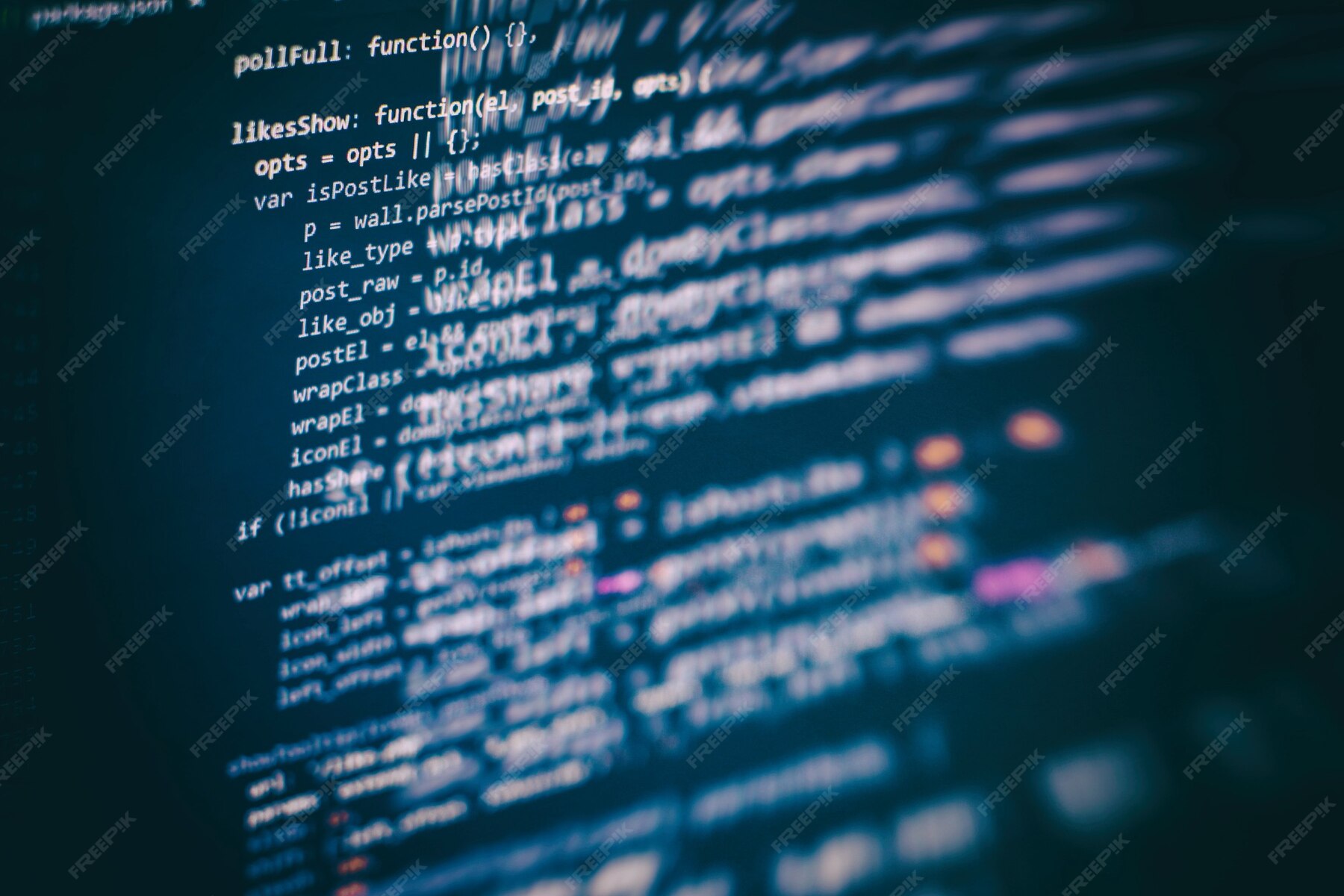 Premium Photo Developer Programming Code Abstract Computer Script Code Programming Code