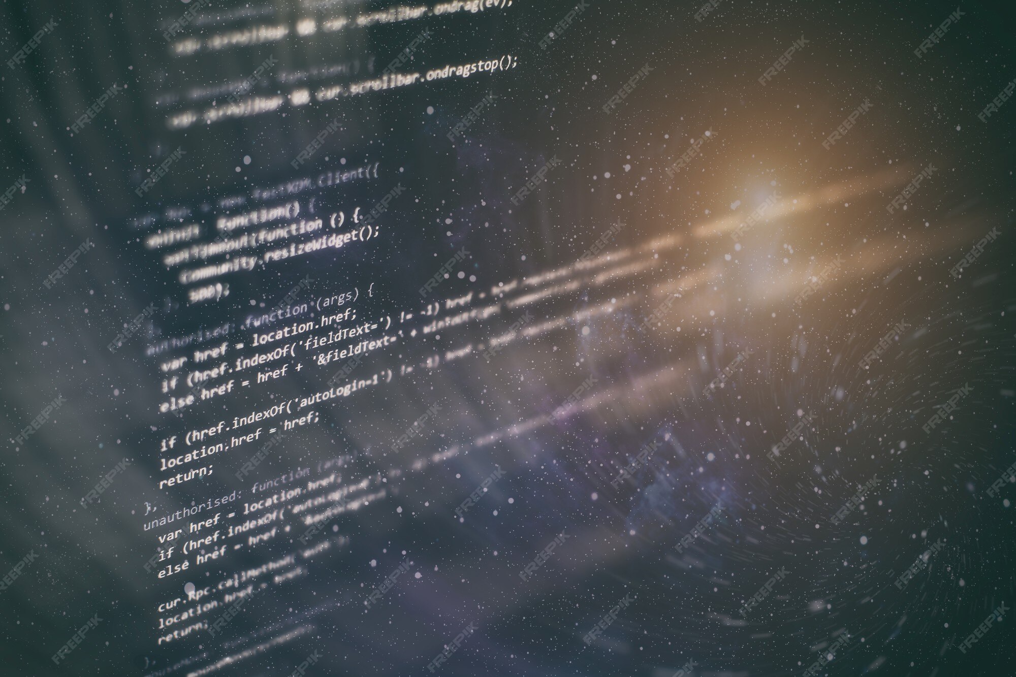 Premium Photo | Developer programming code. abstract computer script ...