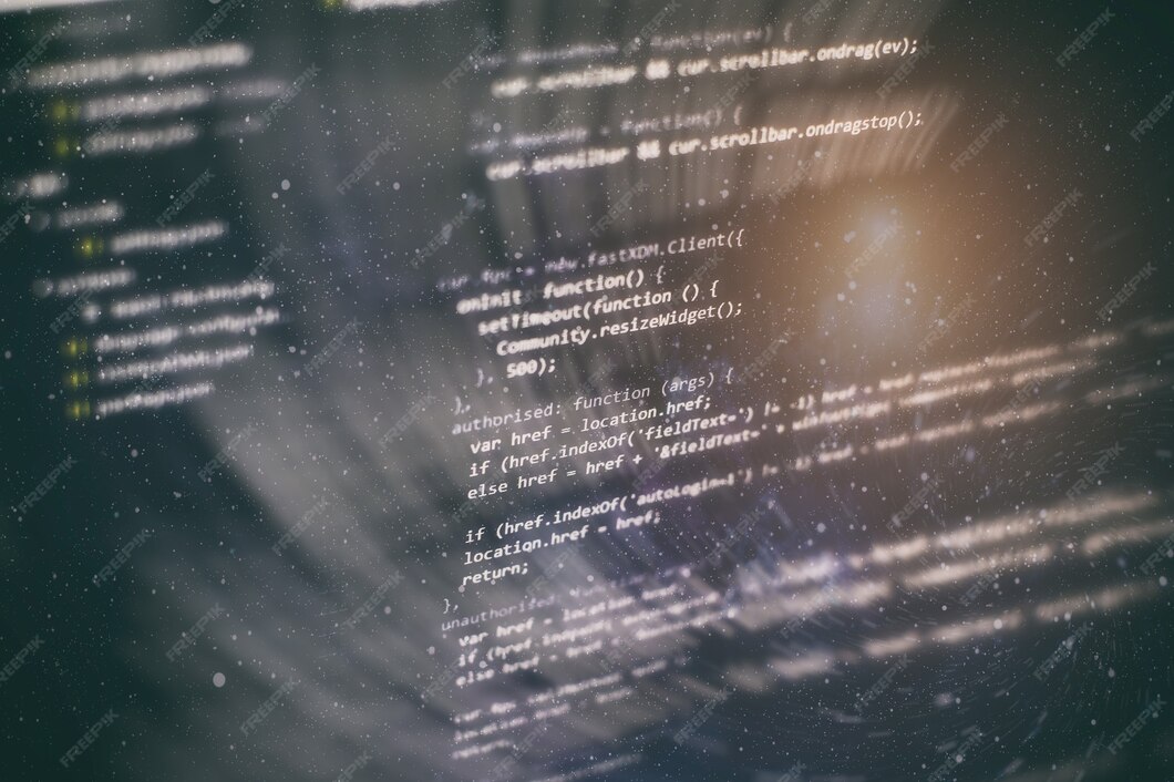 Premium Photo | Developer programming code. abstract computer script ...