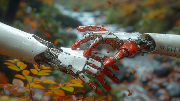 인공지능 기술 개념을 개발하는 Ai 로과 채팅하는 사업가 명령 프롬프트를 사용하여 채팅 창을 열기 위해 무언가를 생성하기 위해