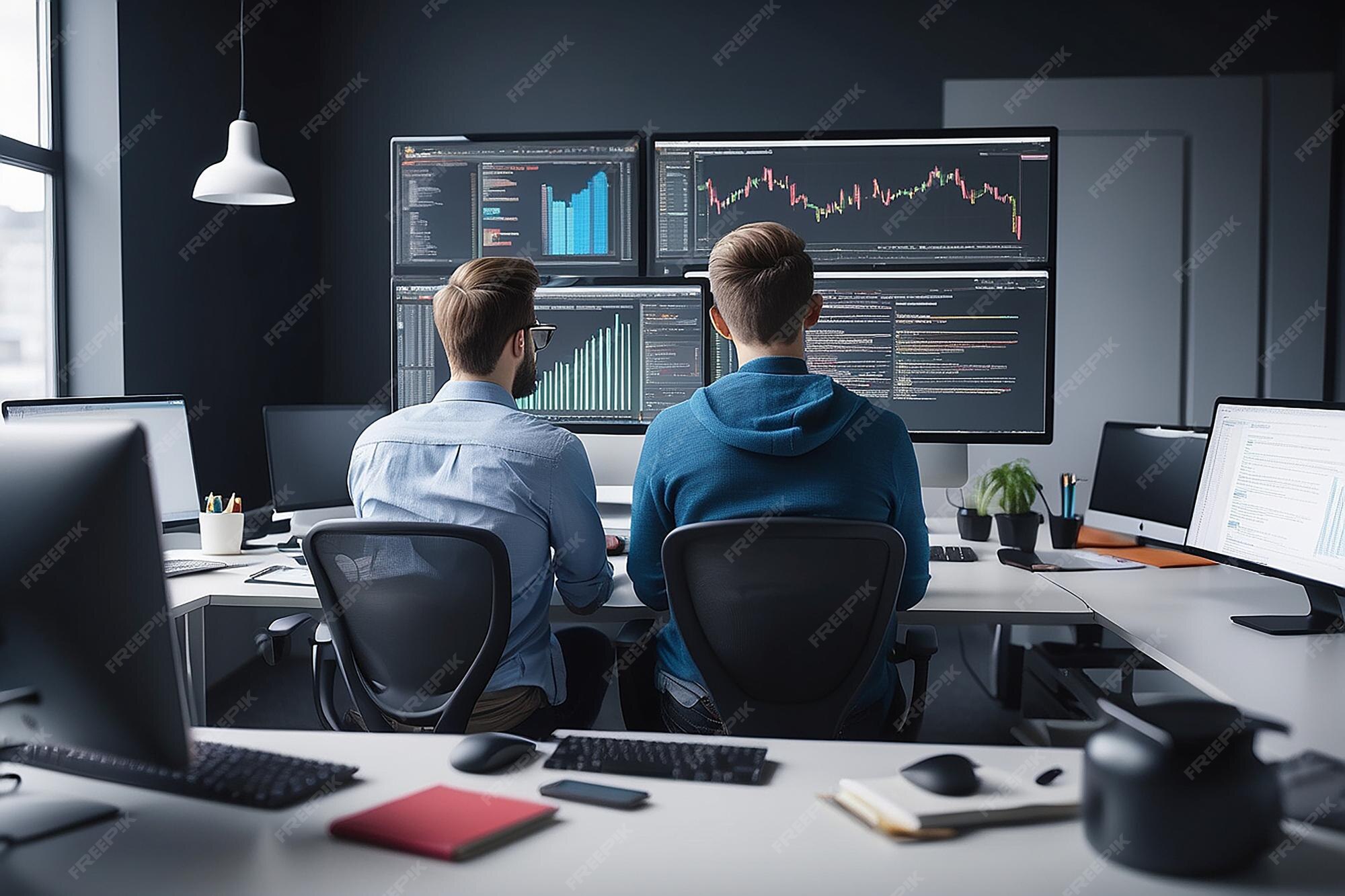 Premium Photo | Developing programming and coding technologies Website design Programmer working ...