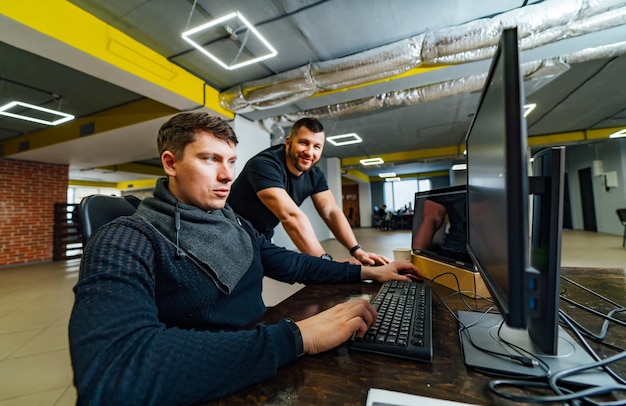 Premium Photo | Developing programming and coding technologies website design programmer working ...