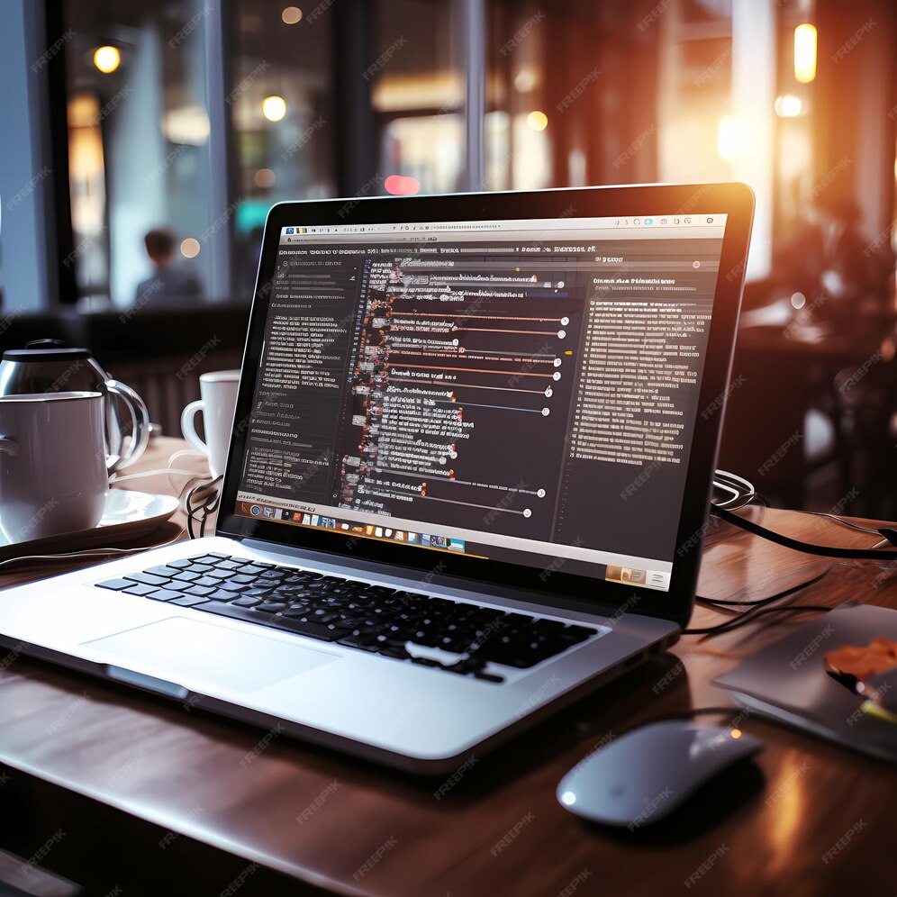 Premium Photo | Developing programming and coding technologies Website design Programmer