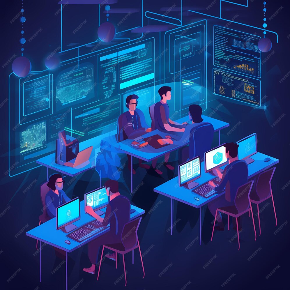 Premium Photo | Developing programming and coding technologies Website design Programmer