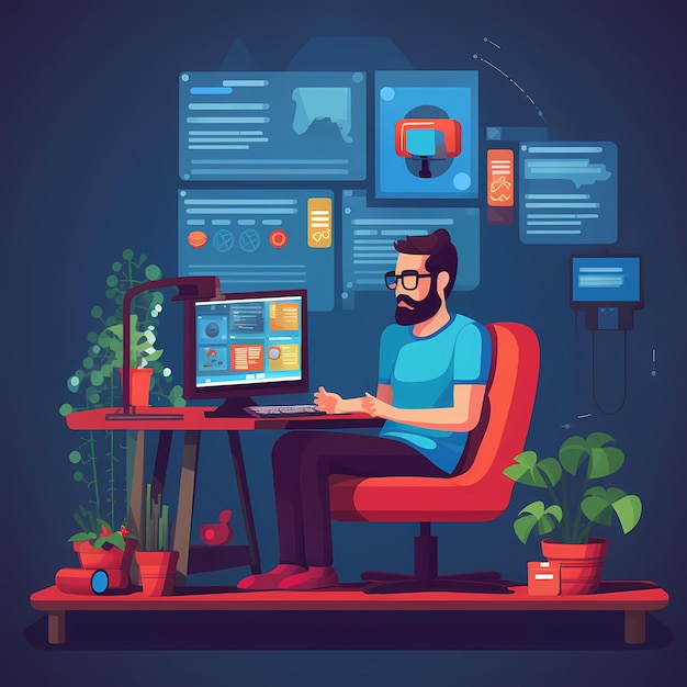 Premium Photo | Developing programming and coding technologies Website ... Premium Photo | Developing programming and coding technologies Website ...
