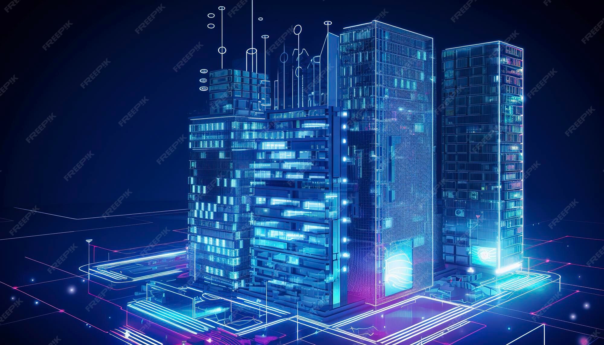 Premium AI Image | Development architecture computer systems of a smart ...