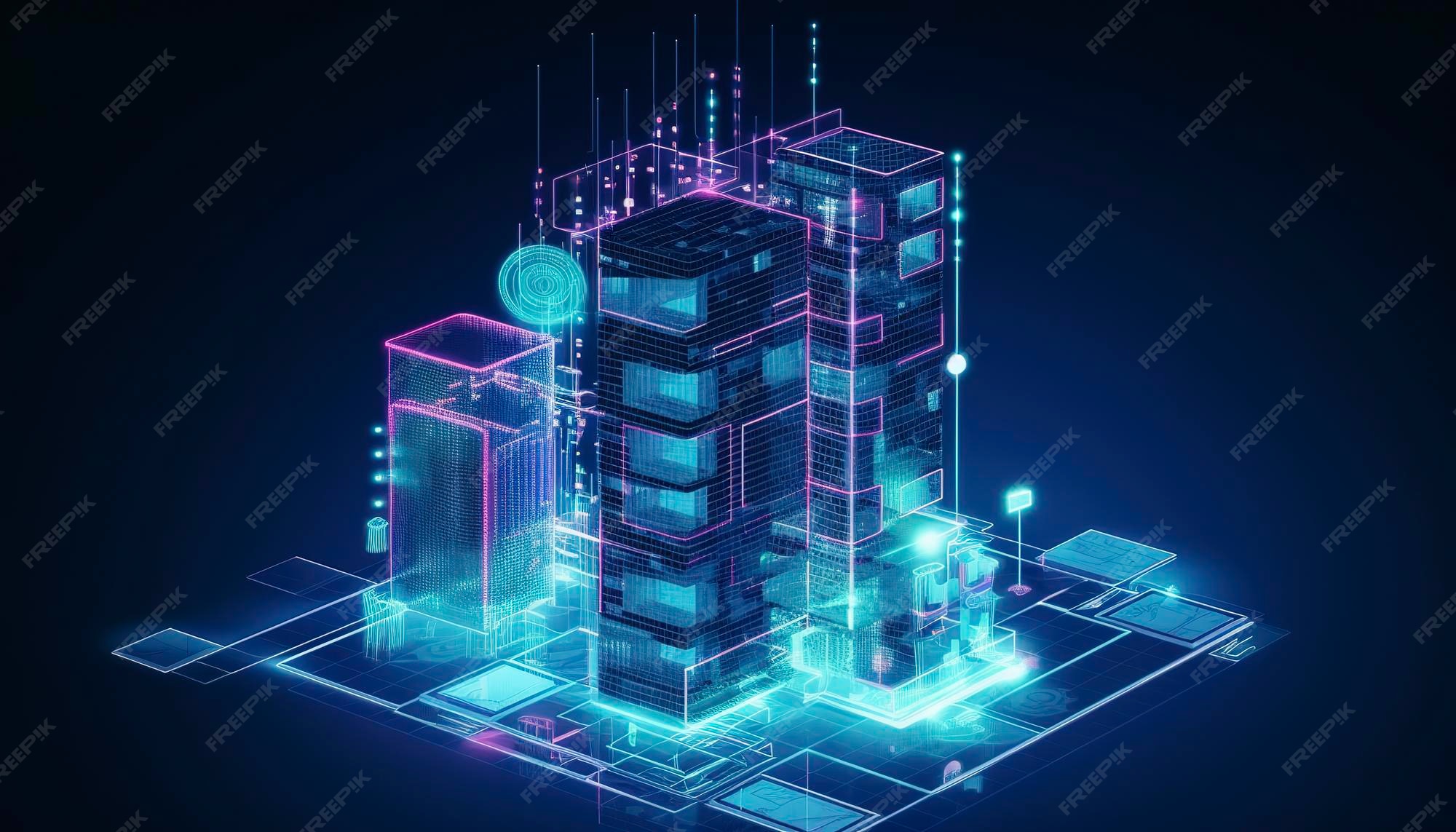 Premium AI Image | Development architecture computer systems of a smart ...