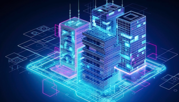 Premium AI Image | Development architecture computer systems of a smart ...