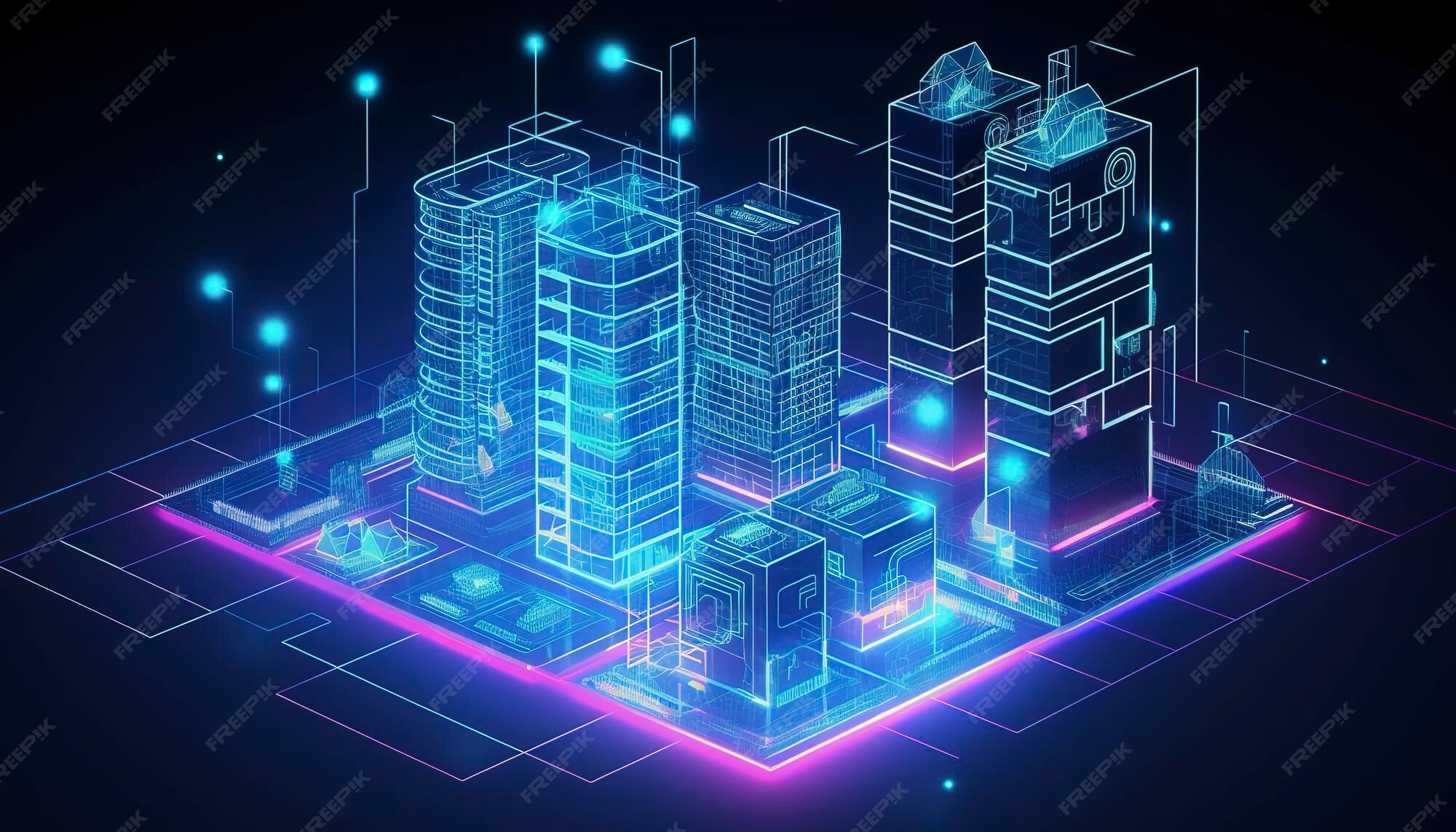 Premium AI Image | Development architecture computer systems of a smart ...