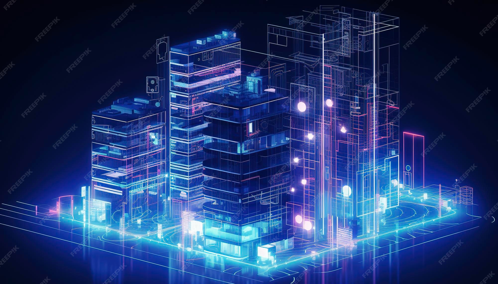 Premium Photo | Development architecture computer systems of a smart ...