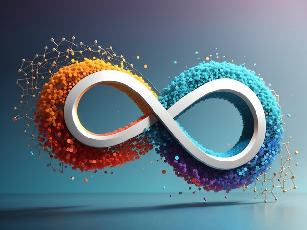 Premium Photo | DevOps The Agile Software Development Infinity Premium Photo | DevOps The Agile Software Development Infinity