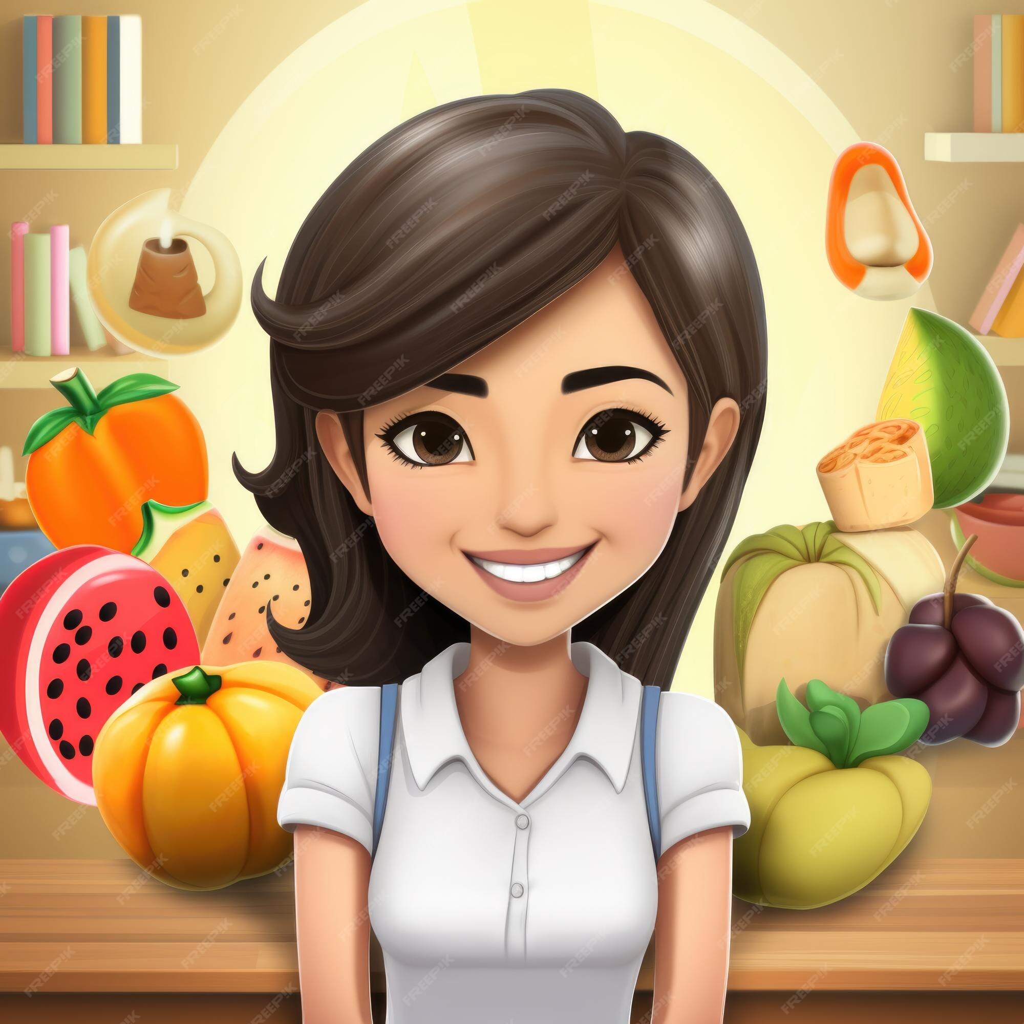 Premium AI Image | Dietitian digital avatar Generative AI Premium AI Image | Dietitian digital avatar Generative AI