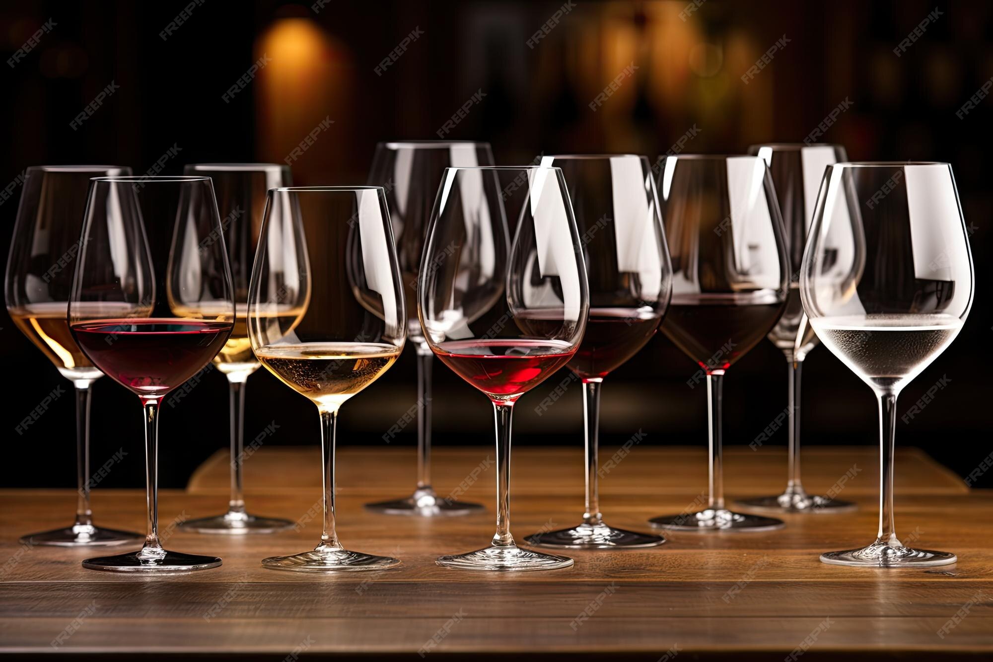 Premium AI Image | different types of wine glasses Premium AI Image | different types of wine glasses