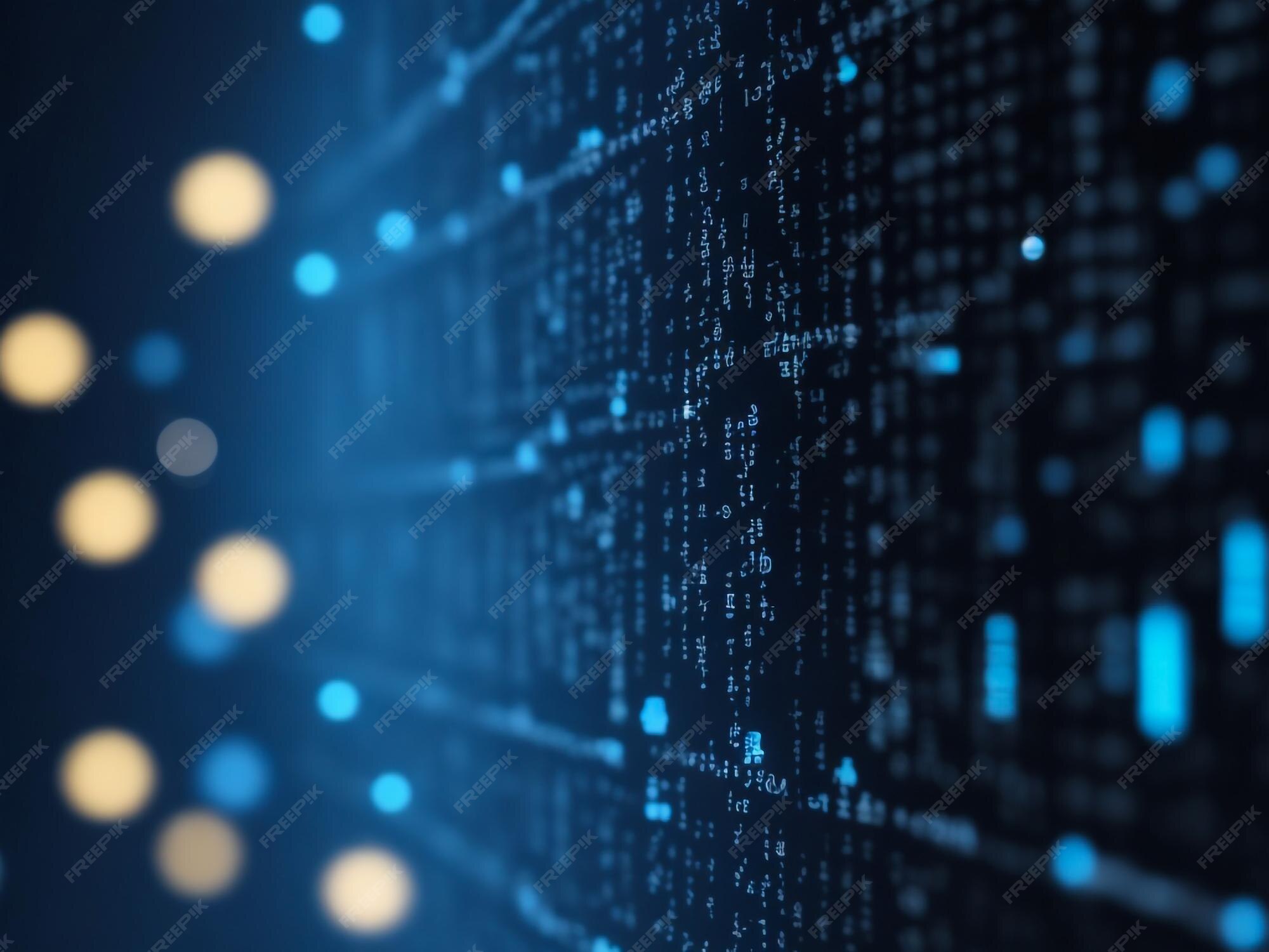 Premium Photo | Digital Abstract technology background binary code ...