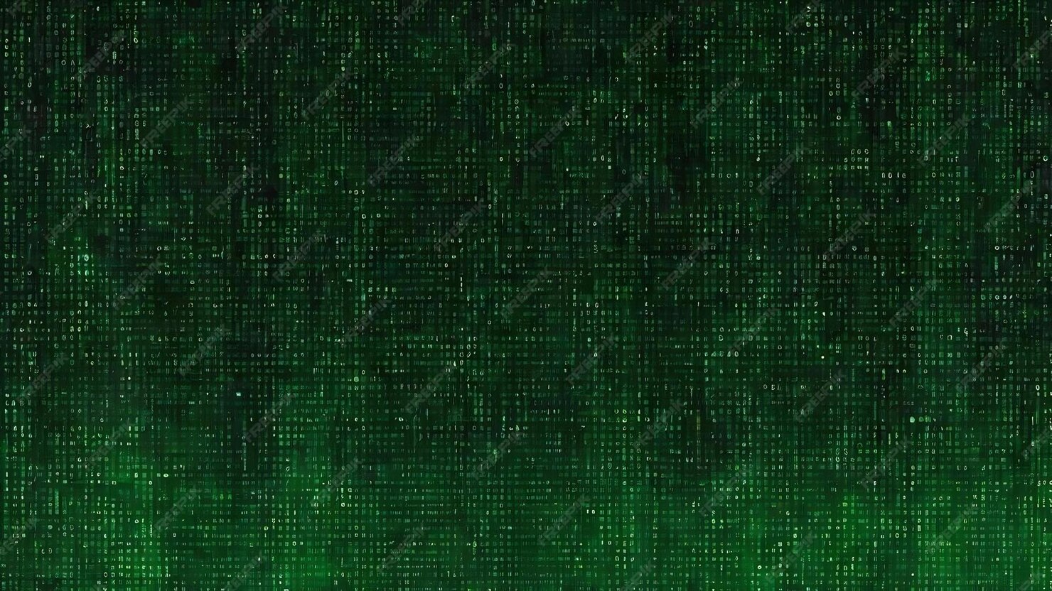 Premium Photo Digital Background Green Matrix Binary Computer Code Hacker Concept 3d Rendering