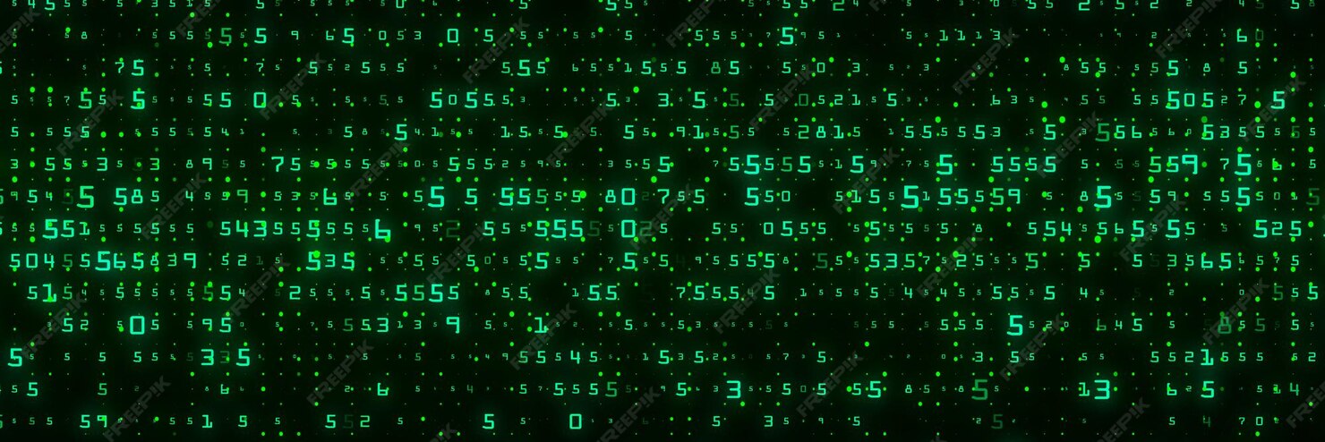 Premium Photo | Digital background green matrix coding or hacking concept abstract data concept ...
