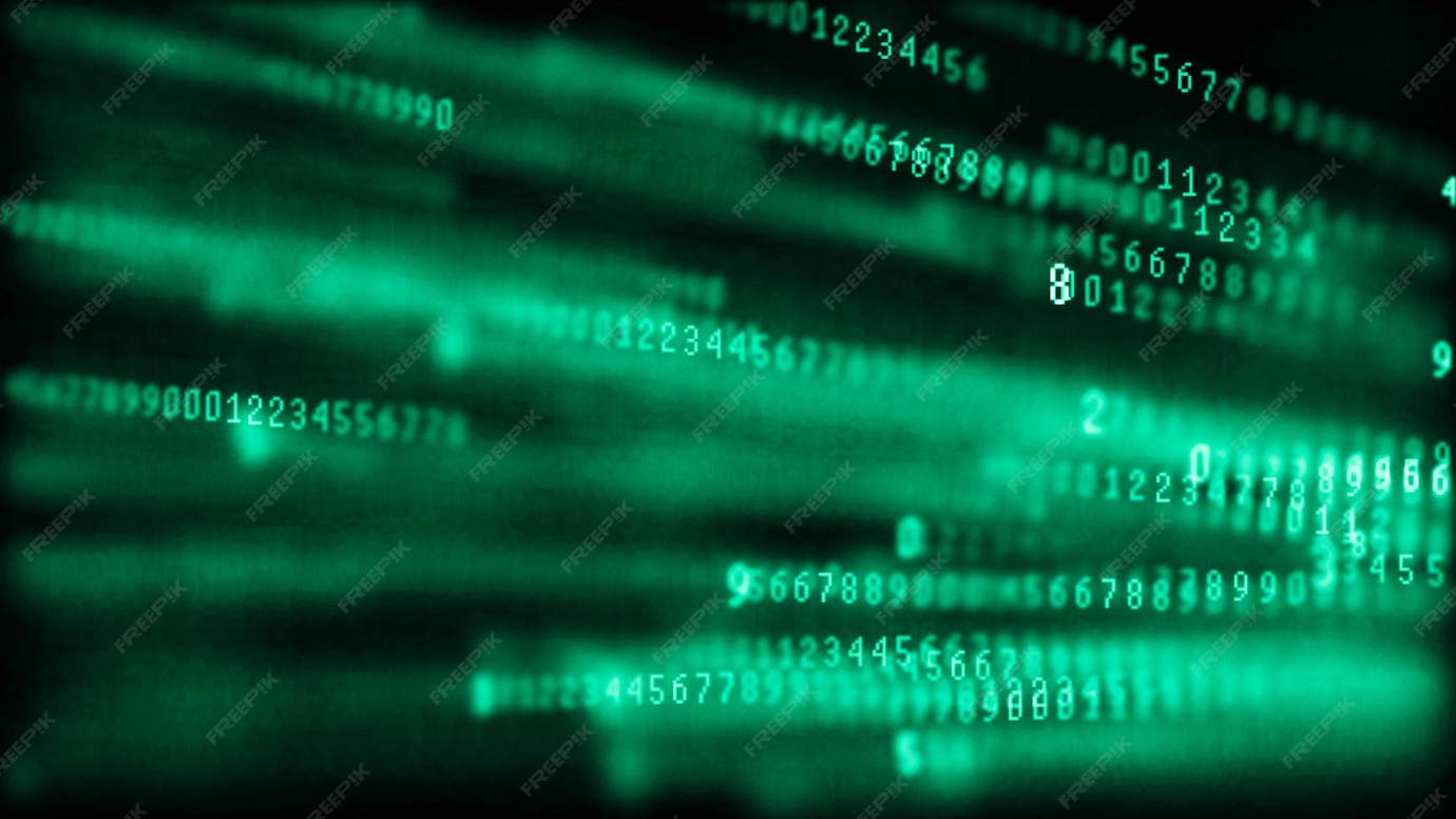 Premium Photo | Digital background matrix Binary computer code Hacker concept 3d rendering