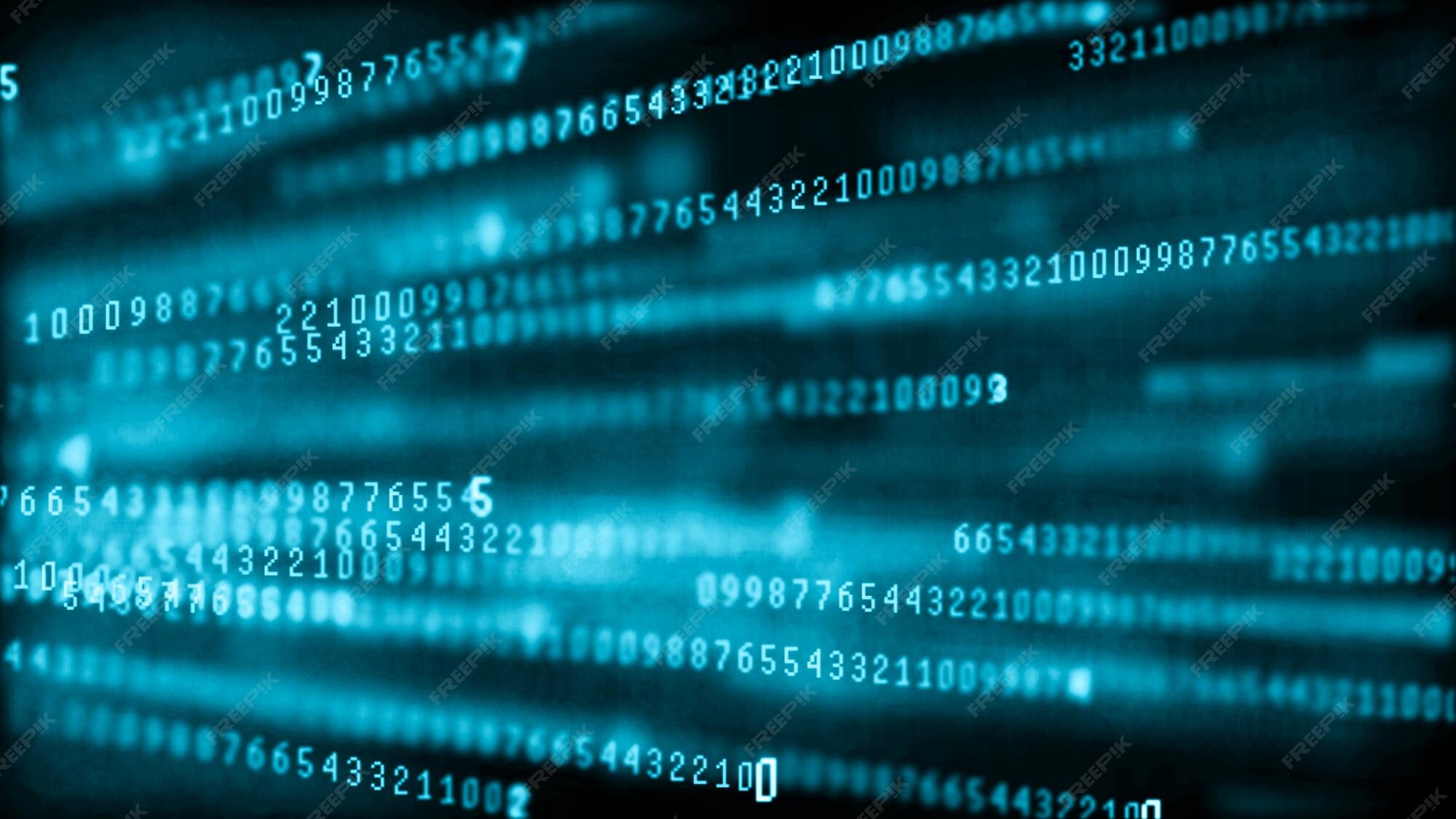 Premium Photo | Digital background matrix Binary computer code Hacker concept 3d rendering