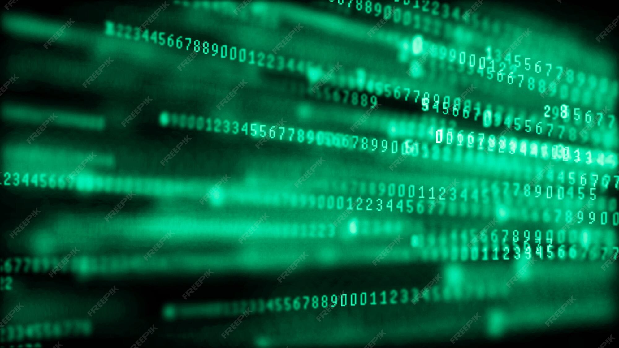 Premium Photo | Digital background matrix binary computer code hacker concept 3d rendering