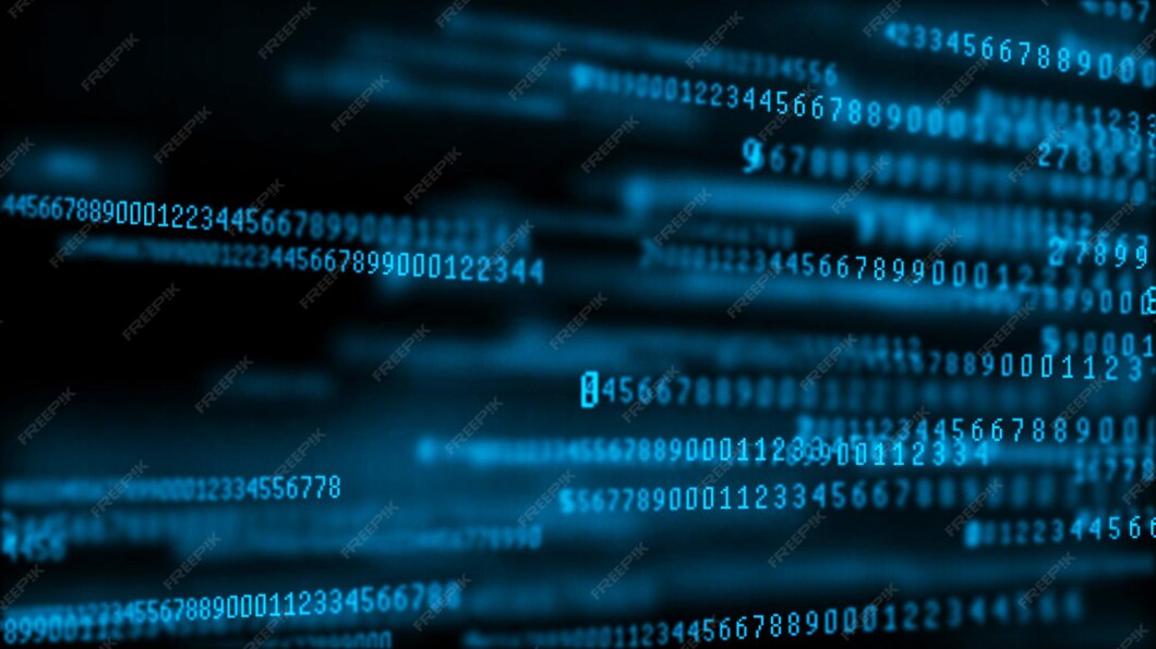Premium Photo | Digital background matrix Data packets Binary computer code Hacker concept 3d ...