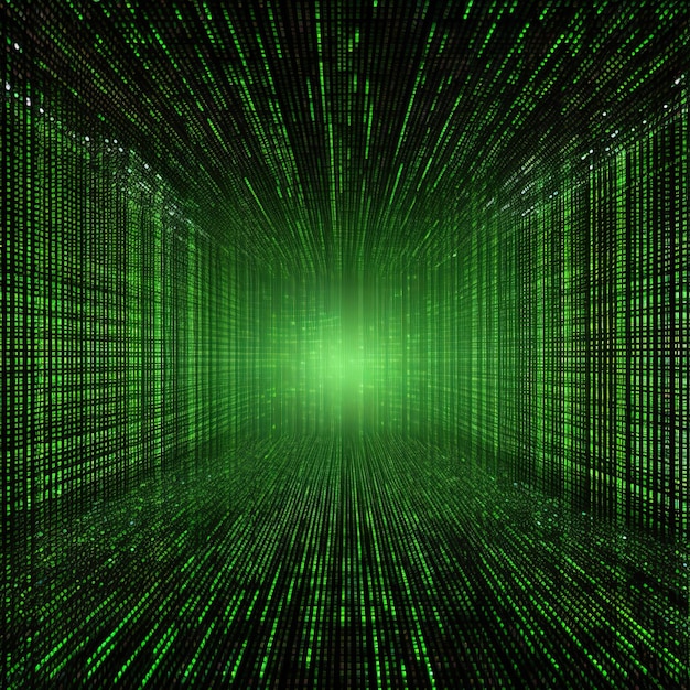 Premium AI Image | Digital binary code background Premium AI Image | Digital binary code background