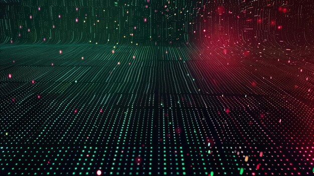 Premium Photo | Digital binary code matrix background scientific technology data binary code ...