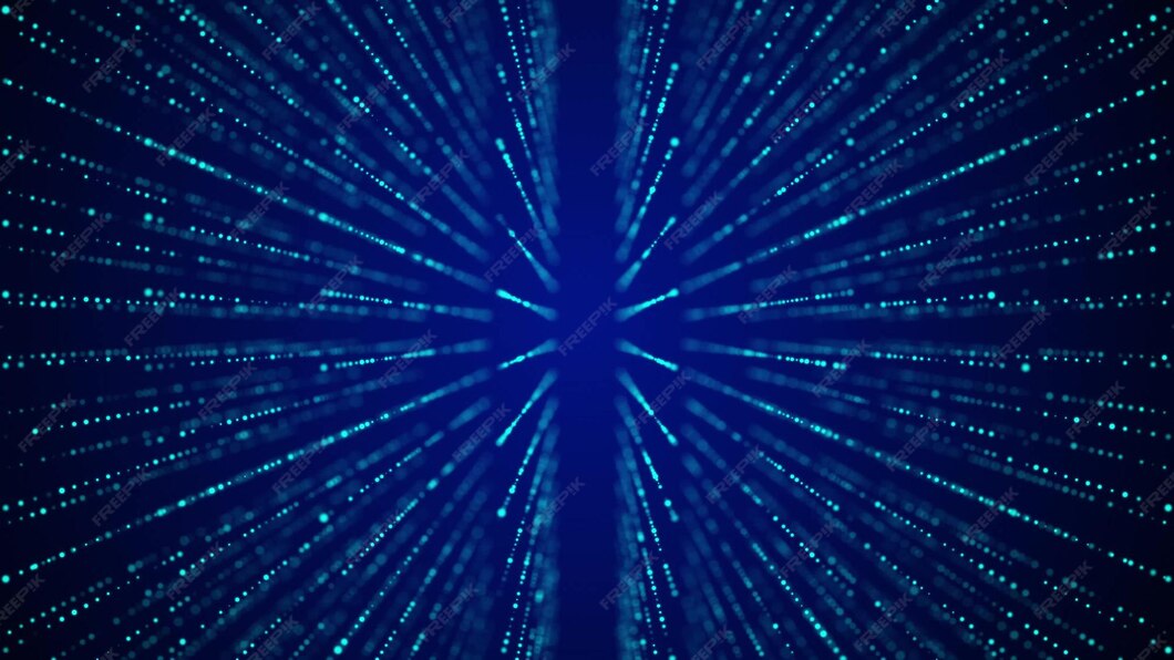 Premium Photo Digital Data Flow Network Connection Structure Big Data