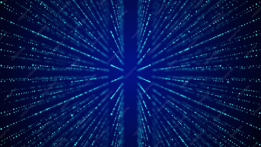 Premium Photo Digital Data Flow Network Connection Structure Big Data