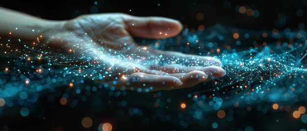 Premium Photo | Digital data network transformation for next generation ...