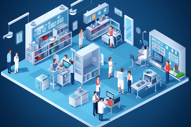 Premium Photo | Digital Dialogues Visualizing Healthcare Technology Premium Photo | Digital Dialogues Visualizing Healthcare Technology