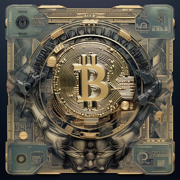 Premium AI Image | Digital dollar cryptocurrency Premium AI Image | Digital dollar cryptocurrency