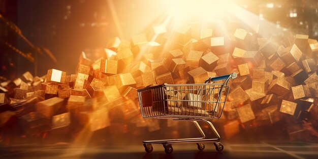 Premium Ai Image Digital Ecommerce Sales Increase Save Time And Money