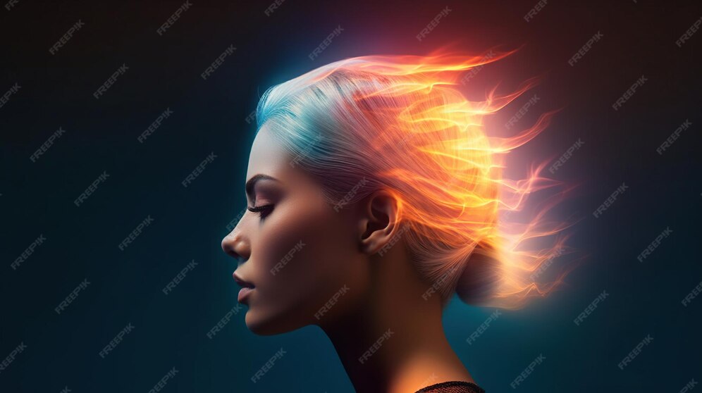 Premium AI Image | digital female portrait digital art illustration art Premium AI Image | digital female portrait digital art illustration art
