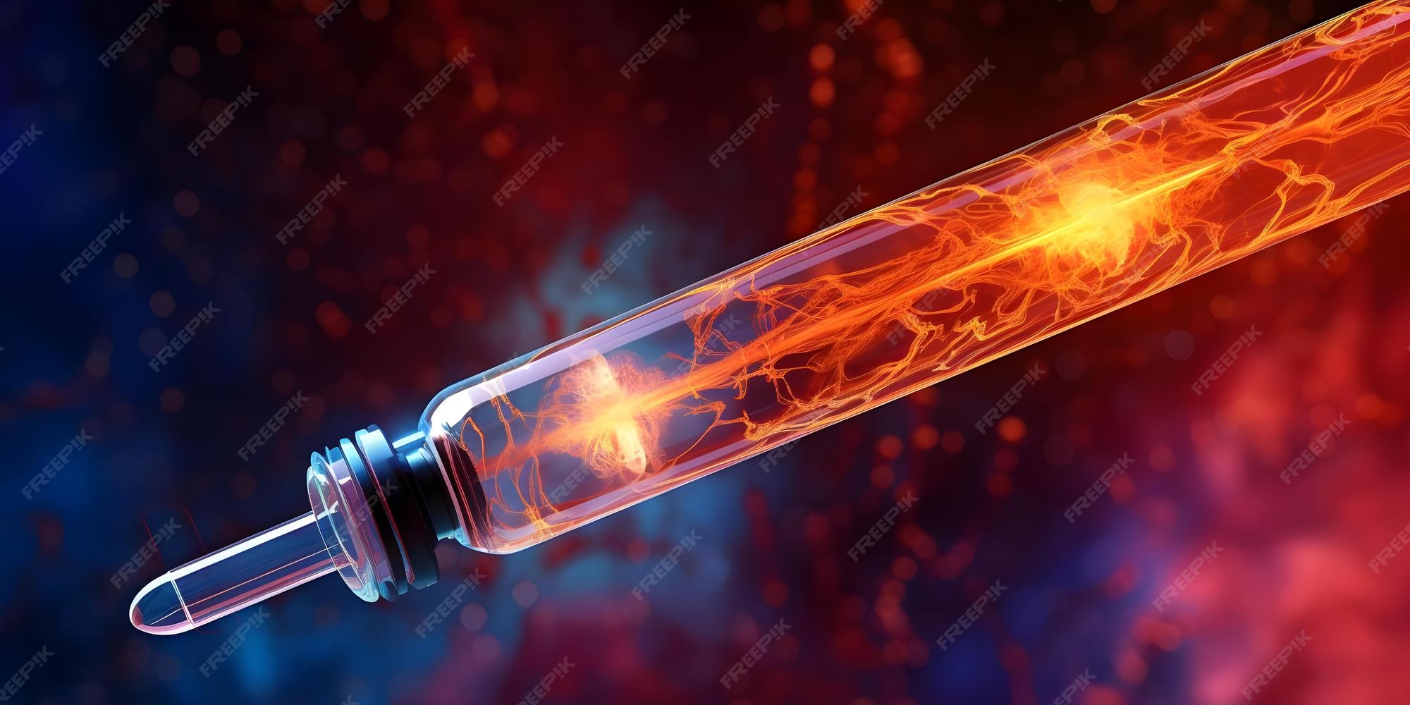 Digital Illustration Of Bone Marrow Biopsy Needle In Precise Action Concept Illustrative Medical