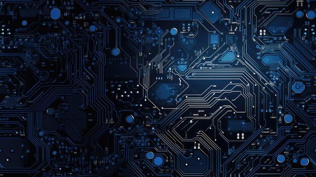 Premium Photo | A digital microcircuit presenting a background ... Premium Photo | A digital microcircuit presenting a background ...