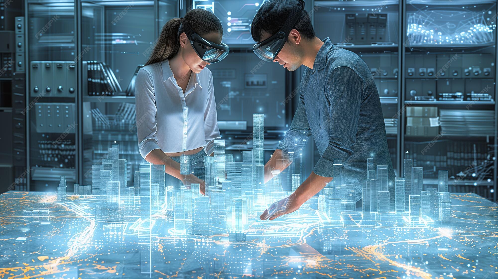 Digital modeling Architects utilize holographic AR to create immersive ... Digital modeling Architects utilize holographic AR to create immersive ...