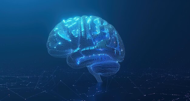 Premium Photo | Digital synaptic connections visualization of a glowing ... Premium Photo | Digital synaptic connections visualization of a glowing ...