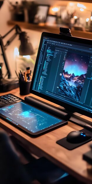 Premium Photo | Digital tablet displaying design software interface Premium Photo | Digital tablet displaying design software interface