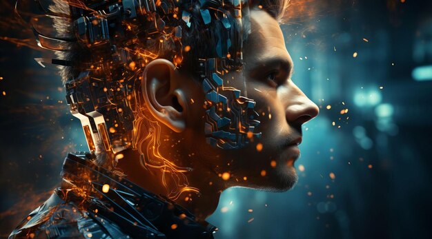 Premium AI Image | Digital technology human anatomy AI Generated Premium AI Image | Digital technology human anatomy AI Generated