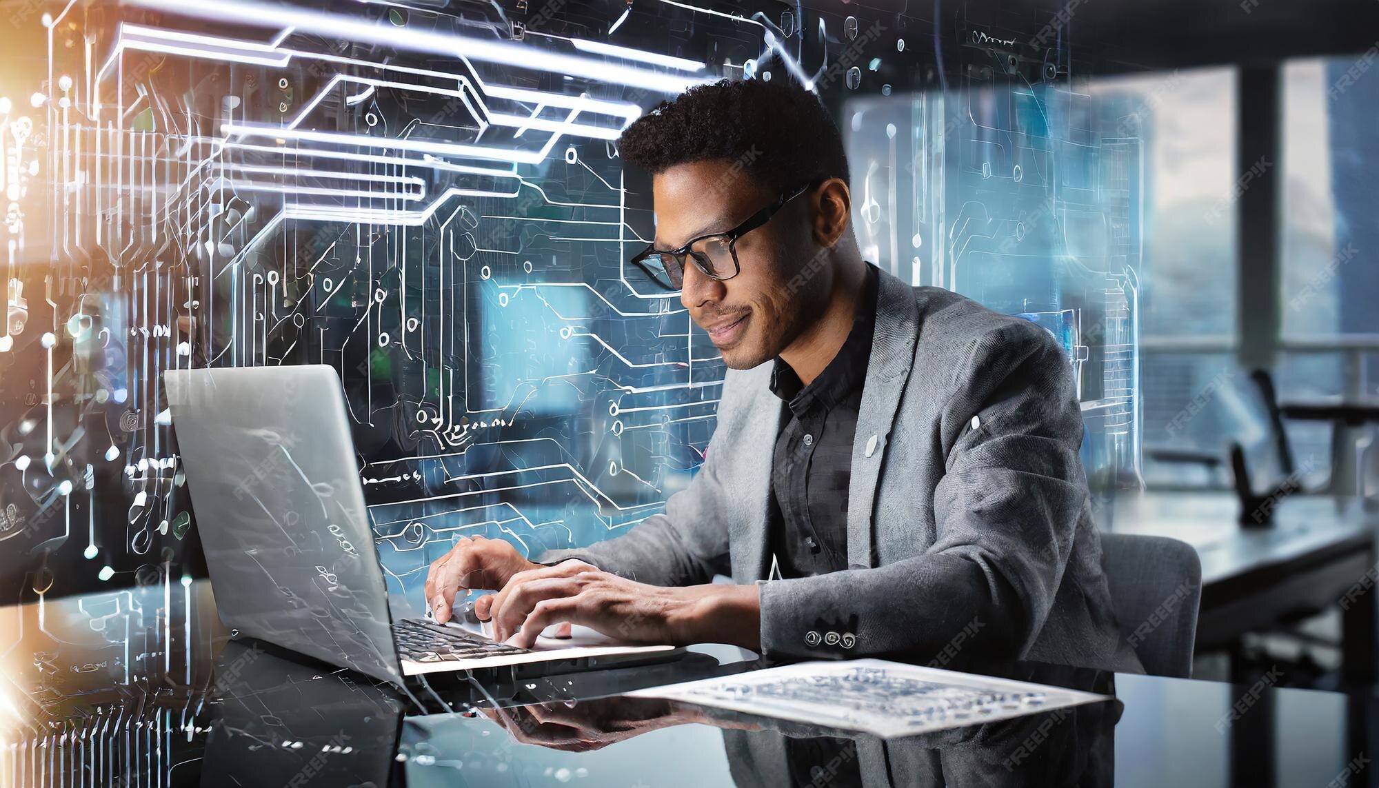 Digital Technology Software Development Concept Coding Programmer Software Engineer Working On