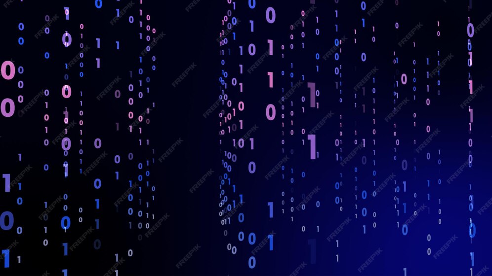 Premium Photo | Digital technology with binary digits light path in line data future data ...