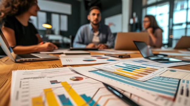 Premium Photo | Digital Transformation Charting Business Progress with ... Premium Photo | Digital Transformation Charting Business Progress with ...