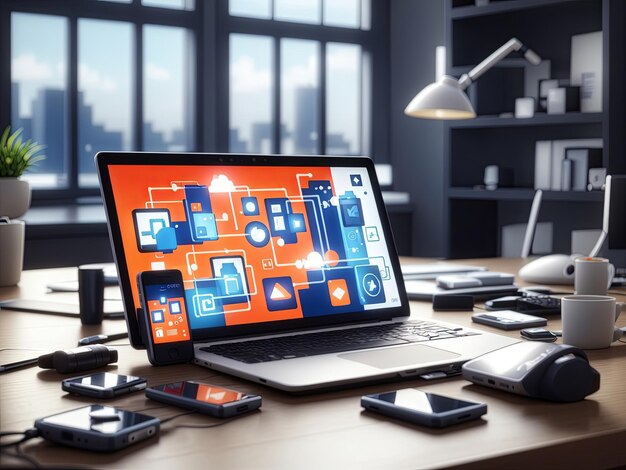 Premium AI Image | Digital transformation Digital transformation ... Premium AI Image | Digital transformation Digital transformation ...