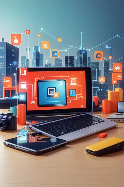 Premium AI Image | Digital transformation Digital transformation ... Premium AI Image | Digital transformation Digital transformation ...
