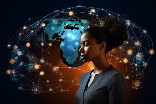 Premium Photo | Digital transformation global internet network ... Premium Photo | Digital transformation global internet network ...