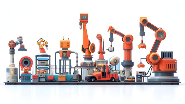 Digital Transformation in Manufacturing Robotic Automation at Work in a ... Digital Transformation in Manufacturing Robotic Automation at Work in a ...